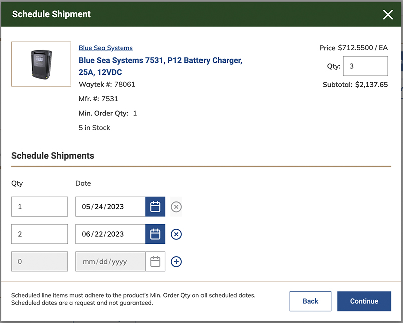 Ordering Information | Waytek